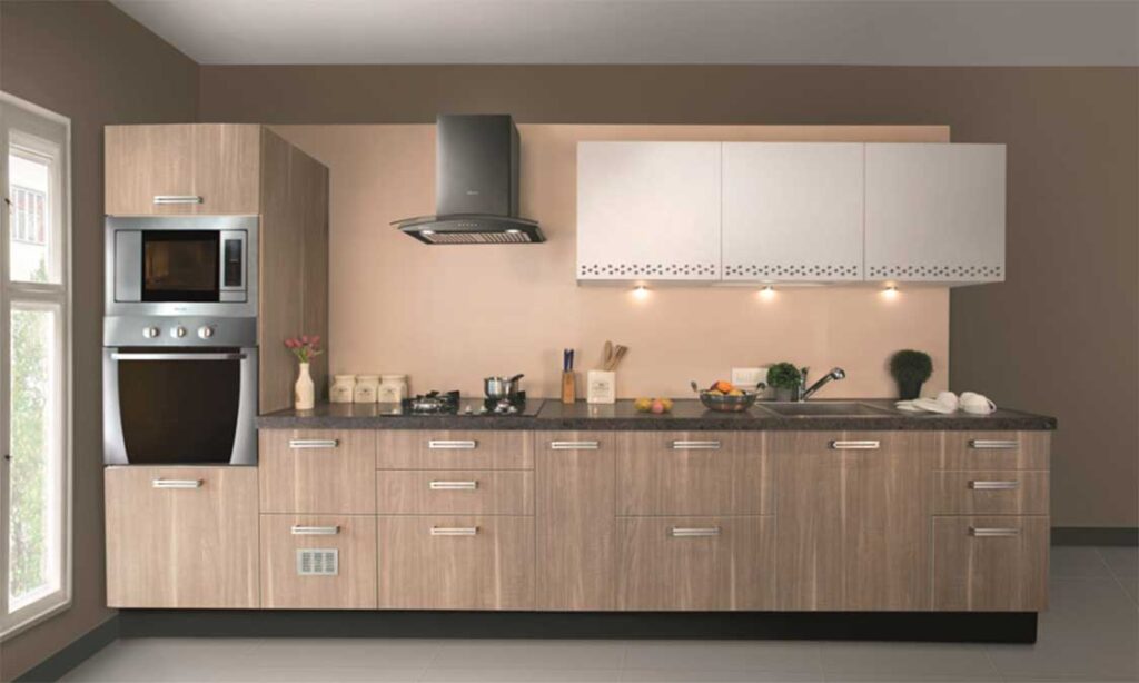 Straight Design Terrazzo Kitchen - modularkitchen